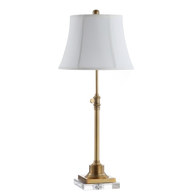 Callen Table Lamp (set Of 2) - Clear/brass Gold - Safavieh : Target