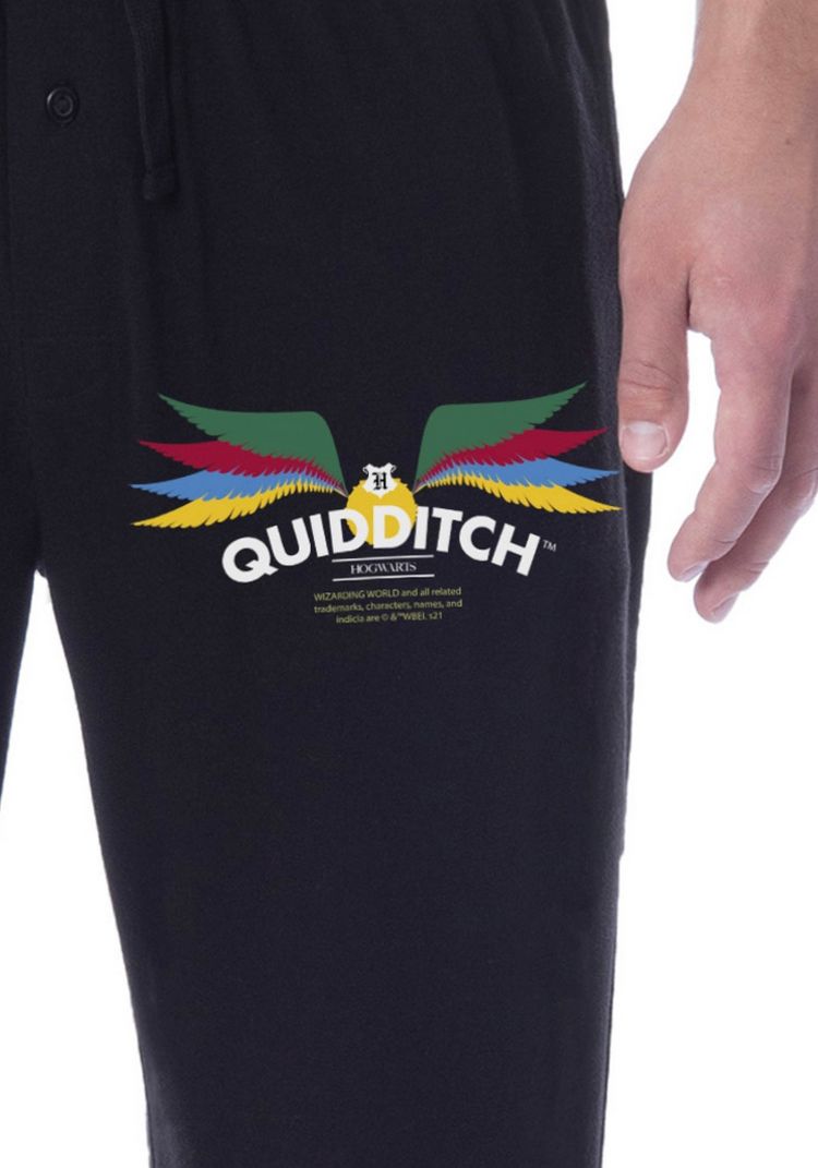 Intimo Harry Potter Mens' Hogwarts Quidditch Wizarding World Sleep ...