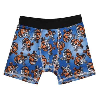 Five Nights At Freddys Horror Video Game Youth Boys Underwear 5pk Boys ...
