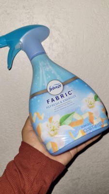 Febreze Fabric Rejuvenating Air Freshener Water Zesty Orange Blossom ...