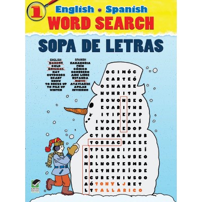 English-spanish Word Search Sopa De Letras #1 - (dover Bilingual Books ...
