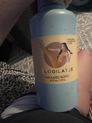 Blogilates 62oz Stainless Steel Water Bottle - Light Mint Green : Target