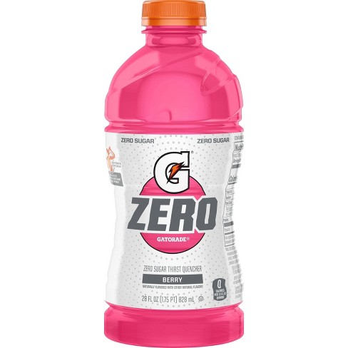 Gatorade G Zero Berry Sports Drink - 28 Fl Oz Bottle : Target