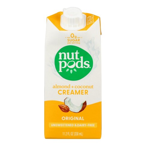 Nutpods Original Almond And Coconut Unsweetened And Dairy-free Creamer ...