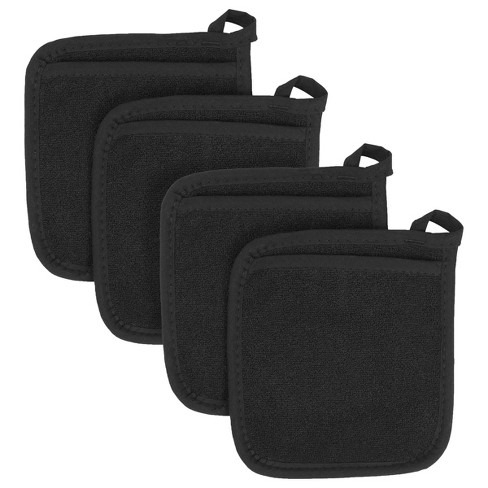 John Ritzenthaler Co. Ritz 4-pack Terry Pocket Mitt Set, Black : Target