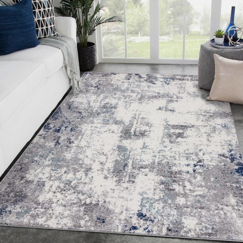 Luxe Weavers Abstract Modern Area Rug, Ivory 8x10 : Target