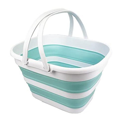 Sammart 17l (4.5 Gallon) Collapsible Basket With Handle : Target