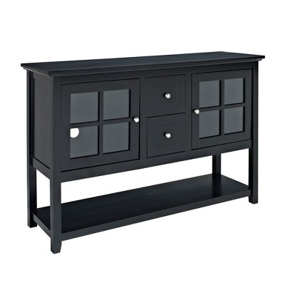 Warwick 3 Door Accent Tv Stand For Tvs Up To 59" Stand Black ...