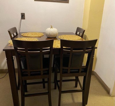 Bennox Counter Height Dining Table Set Brown - Signature Design By ...