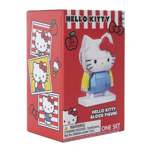 Sanrio Hello Kitty Block Figure Builld Kit - 104 Pieces : Target