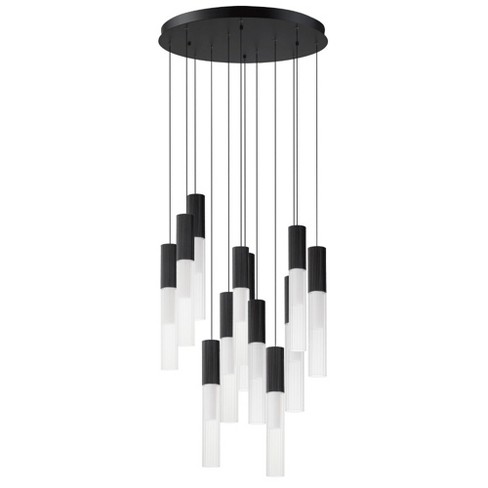 Et2 Lighting Reeds 12 - Light Pendant In Black : Target