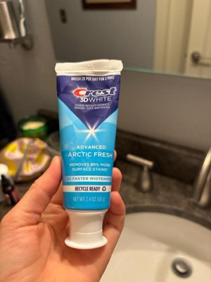 Crest 3d White Advanced Arctic Fresh Teeth Whitening Toothpaste - 3.3oz ...