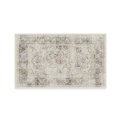 Ruggable Sarrah Washable Vintage Persian Area Rug - Sage 3'x5'. : Target