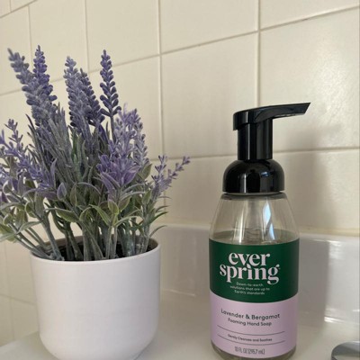 Lavender & Bergamot Foaming Hand Soap - 10 Fl Oz - Everspring™ : Target