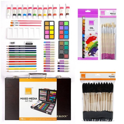 122pc Mixed Media Art Bundle Set - Colour Block : Target