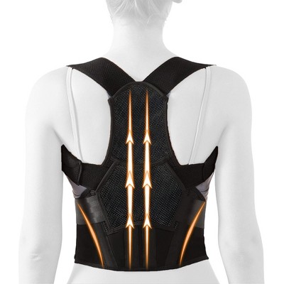 Maloow Adjustable Posture Correcting Back Support Brace With Breathable ...