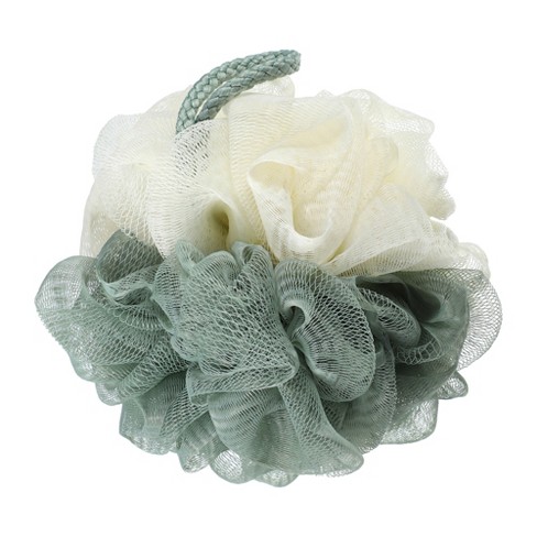Unique Bargains Bath Shower Body Puffs Loofah Sponge 4.72"x5.12" 1 Pc ...