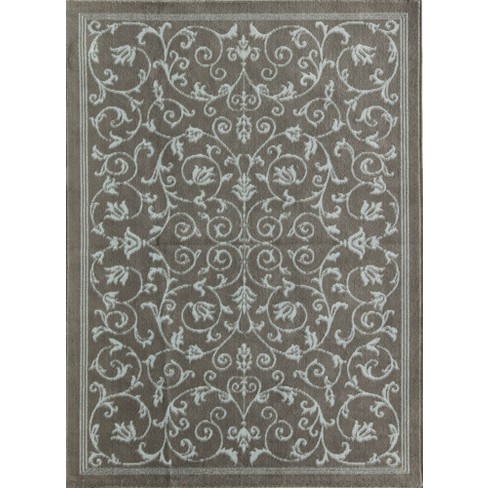 Rugs America Belfort Scroll Transitional Area Rug : Target