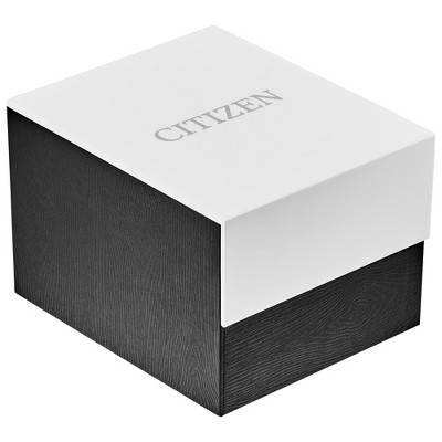 Citizen Quartz Men's Watch, Gold-Tone Stainless Steel, Black Dial : Target