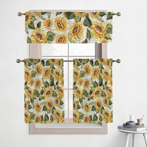 Laural Home Sunflowers On Shiplap 3-pc. Kitchen Tier Set : Target