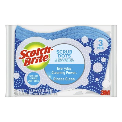 Scotch-brite Greener Clean Non-scratch Scrub Sponges : Target