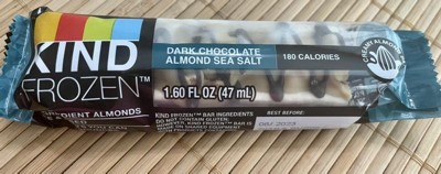 Kind Frozen Dark Chocolate Almond Sea Salt Plant Based Dessert - 5ct : Target