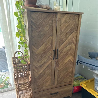 Cannery Bridge Armoire With Drawers Sindoor Mango - Sauder : Target