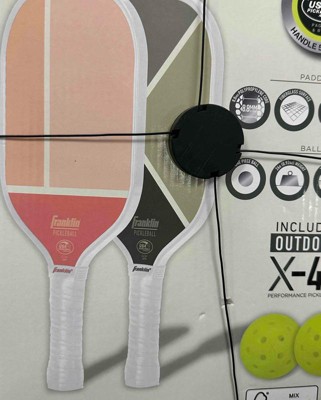 Franklin Sports 2 Player Poly Pro Pickleball Set With Balls - Pink ...