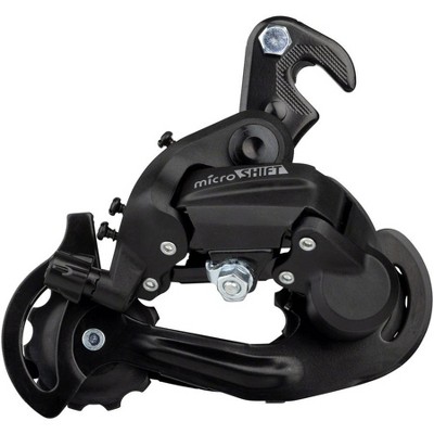 Microshift M21 Rear Derailleur - 6 7 Speed Short Cage Dropout Claw ...