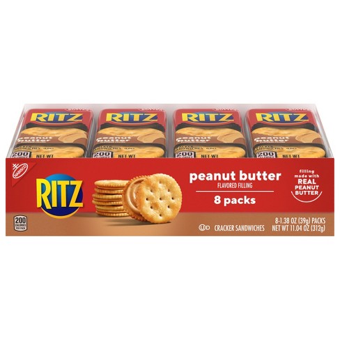 Ritz Cracker Sandwiches With Peanut Butter - 8ct/11.04oz : Target