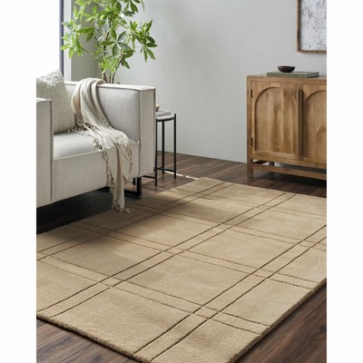 Hauteloom Sixto Wool Living Room, Bedroom Area Rug - Contemporary : Target