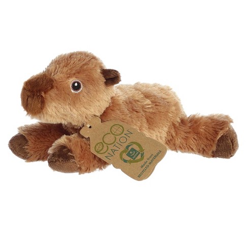Aurora Small Eco Softies Capybara Eco Nation Eco-friendly Stuffed ...