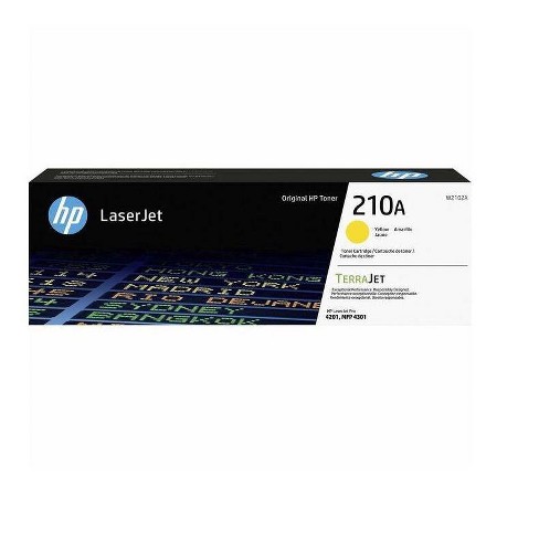Hp 210a Original Laser Toner Cartridge Yellow Pack W2102a : Target