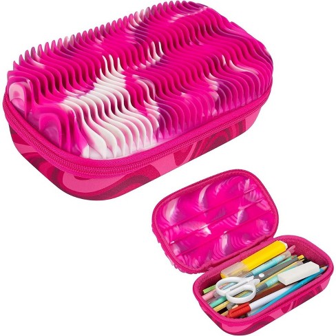 Zipit Wavy Pencil Box, Fidget Storage Box : Target