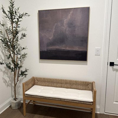 36" X 36" Moody Landscape Framed Wall Art - Threshold™ Designed With ...