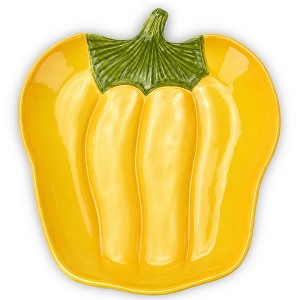 BIA Bell Pepper Shaped Lead Free Ceramic Serving Dish Plate : Target