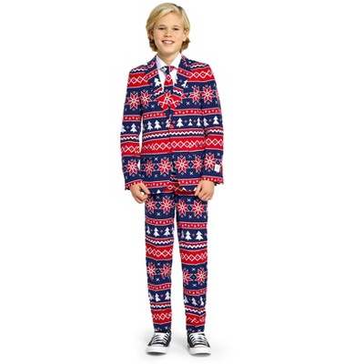 Opposuits Teen Boys The Lumberjack Christmas Suit - Xmas Party Outfit ...