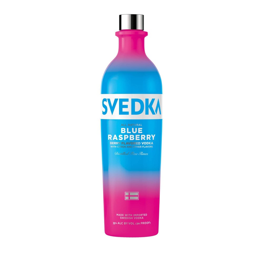 UPC 617768201756 - SVEDKA Blue Raspberry Flavored Vodka - 750ml Bottle ...