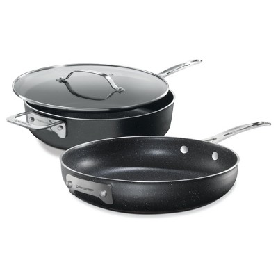 Granitestone Stackmaster 5 Piece Space Saving Nonstick Cookware Set ...