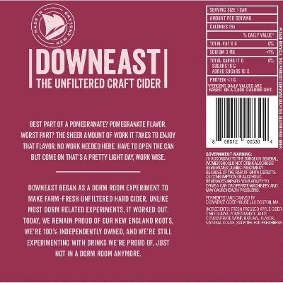 Downeast Seasonal Beer - 4pk/12 fl oz Cans : Target