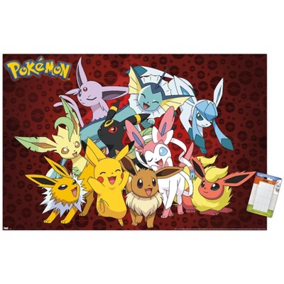 Trends International Pokémon - Favorites Unframed Wall Poster Print ...