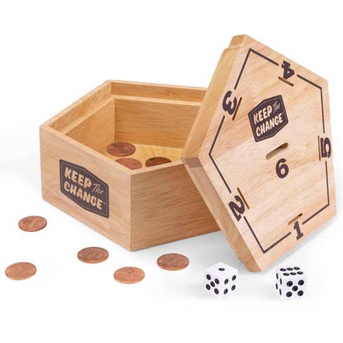 Gosports Keep The Change Tabletop Coin Drop Dice Game Set : Target