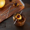 Viski Silver Cocktail Picks, Set Of 6 Stainless Steel Drink Picks ...