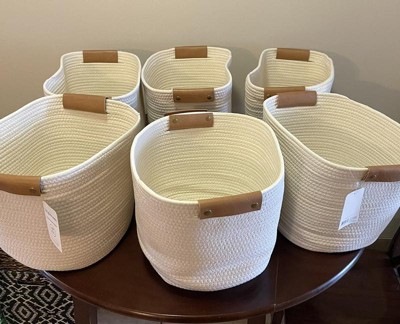 13" Decorative Coiled Rope Basket - Brightroom™ : Target