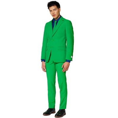 Opposuits Men's Solid Color Suits - Evergreen - Green - Size Us 44 : Target