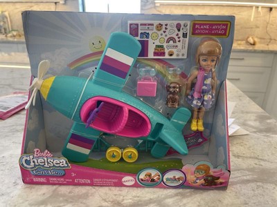 Barbie Chelsea Can Be… Plane Doll & Playset, 2-seater Aircraft With ...
