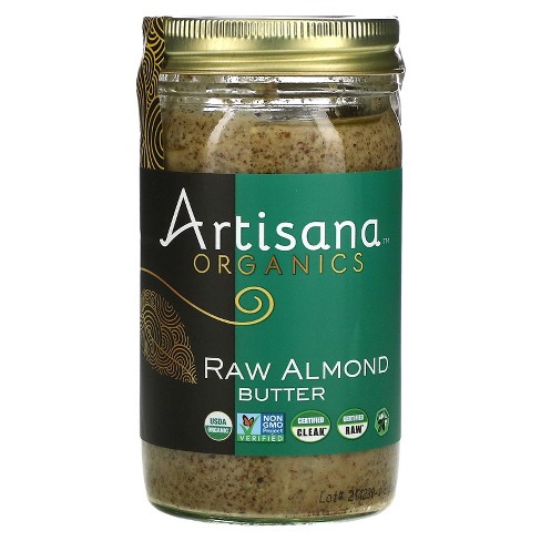 Artisana Organics, Raw Almond Butter, 14 Oz (397 G) : Target