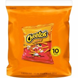 Cheetos Flamin' Hot Cheese Flavored Snacks - 10ct : Target
