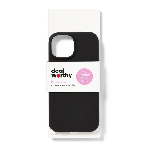 Apple Iphone 15/iphone14/iphone13 Case - Dealworthy™ Black : Target
