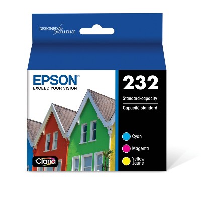 Epson 232xl Black 232 C/m/y 4pk Ink Cartridges - Black Cyan Magenta ...